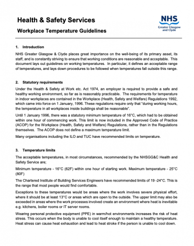 Temperature at Work: The Ultimate Guide for Managers - Workplace ...